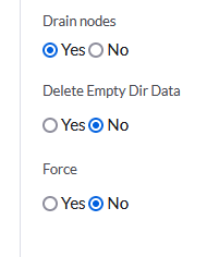 Drain node 'Delete Empty Dir Data' option doesn't save · Issue #35400 · rancher/rancher · GitHub