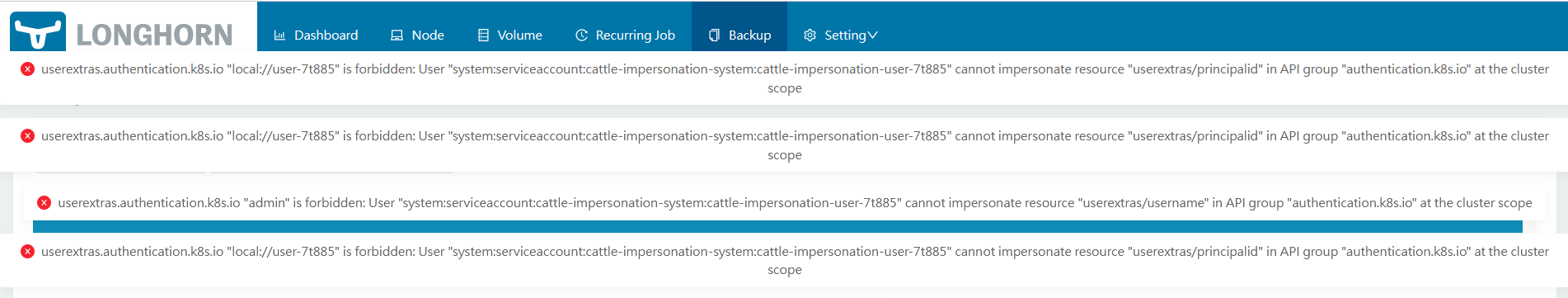 [QUESTION] Authentication issues using UI · Issue #3225 · longhorn/longhorn · GitHub