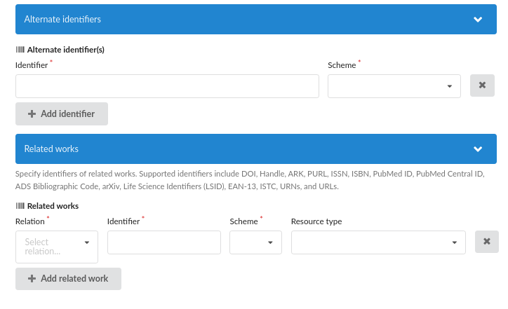 Remove fields in plain 'new upload' that look as they are required, but are not · Issue #1414 ...