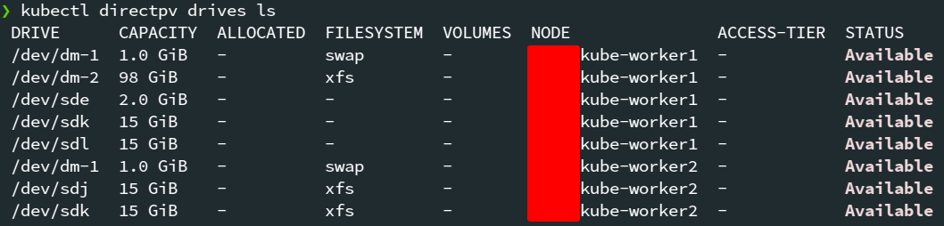 Drives never reach "Ready" state · Issue #686 · minio/directpv · GitHub