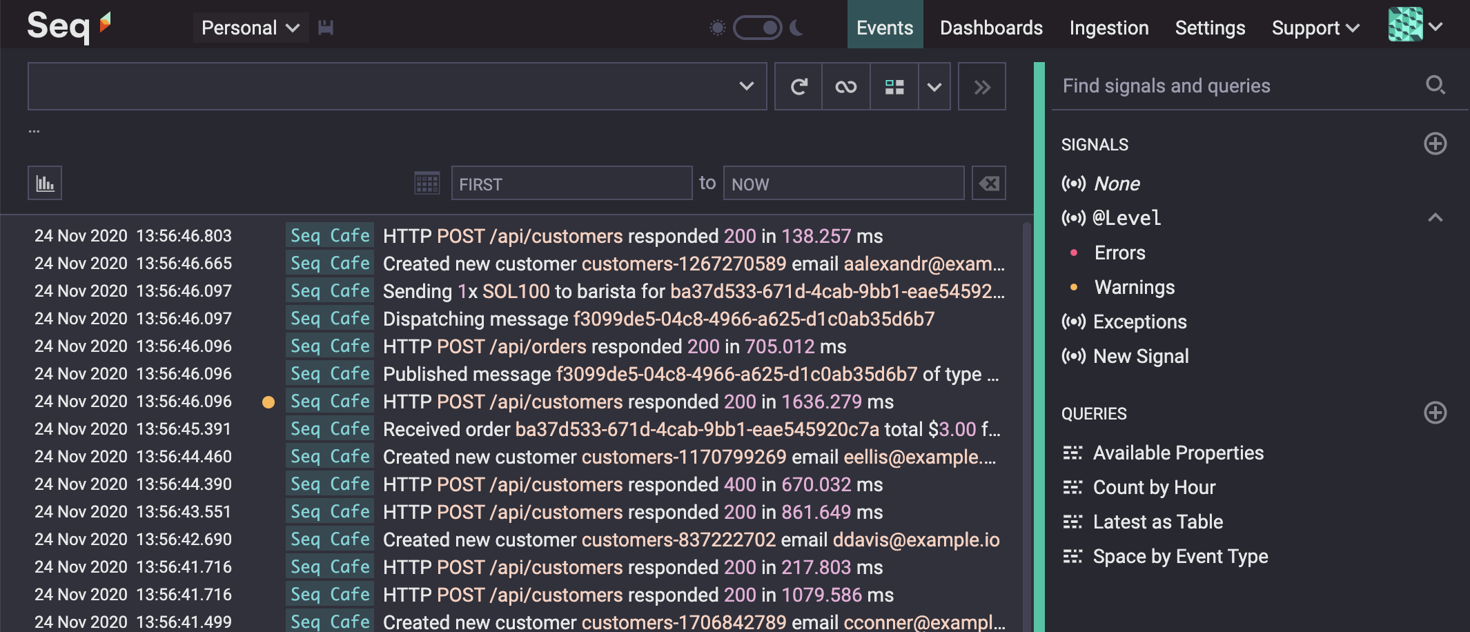 Selecting None Signal Does Not Toggle Columns Off Breaks Toggling Of Columns Signal · Issue