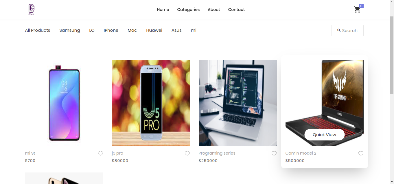 GitHub - cybera3s/Ecommerce: Ecommerce sample by Django