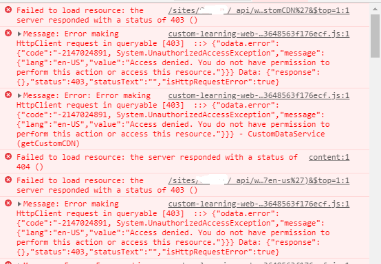 After Microsoft learning app update, its updated but showing error on ...
