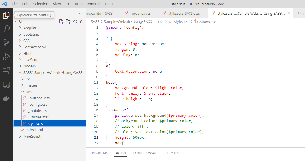 GitHub - mohanshenoy/Sample-Website-Using-SASS: Sample website using SASS