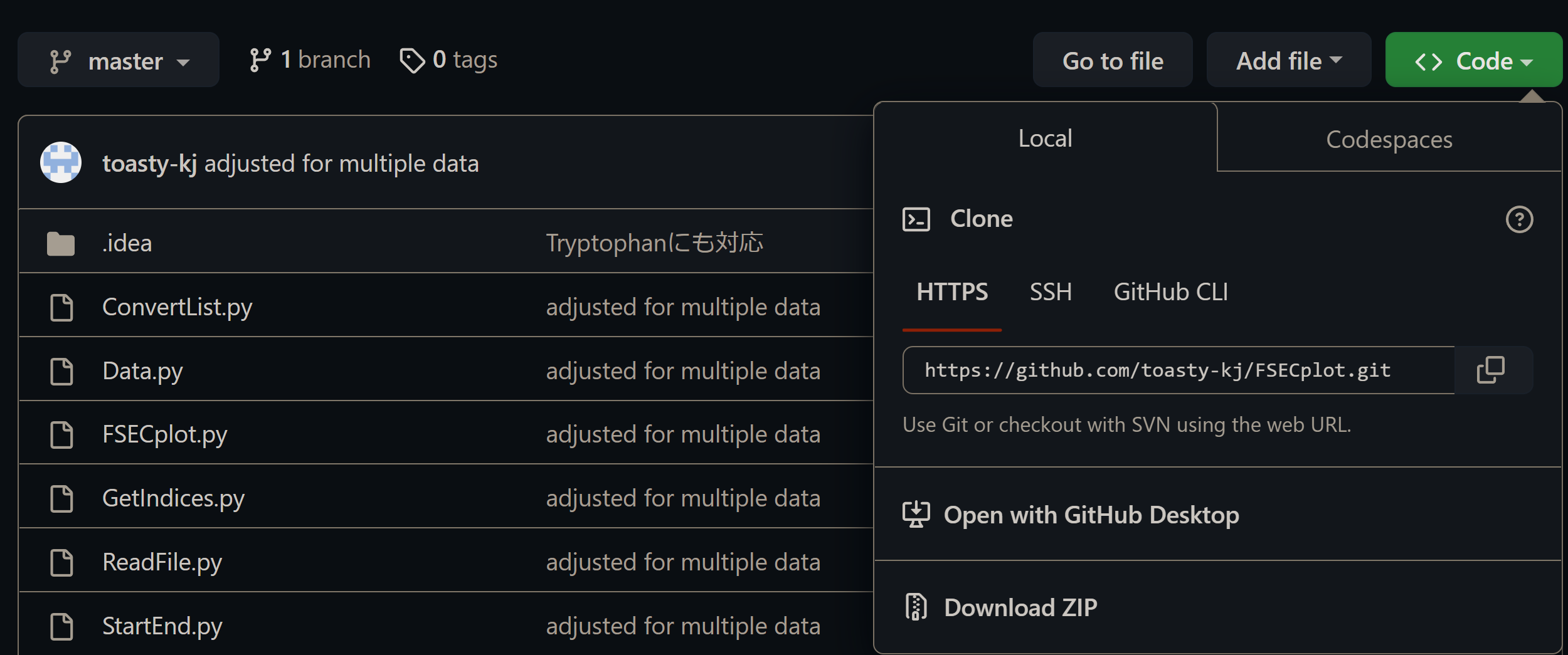 GitHub - toasty-kj/FSECplot