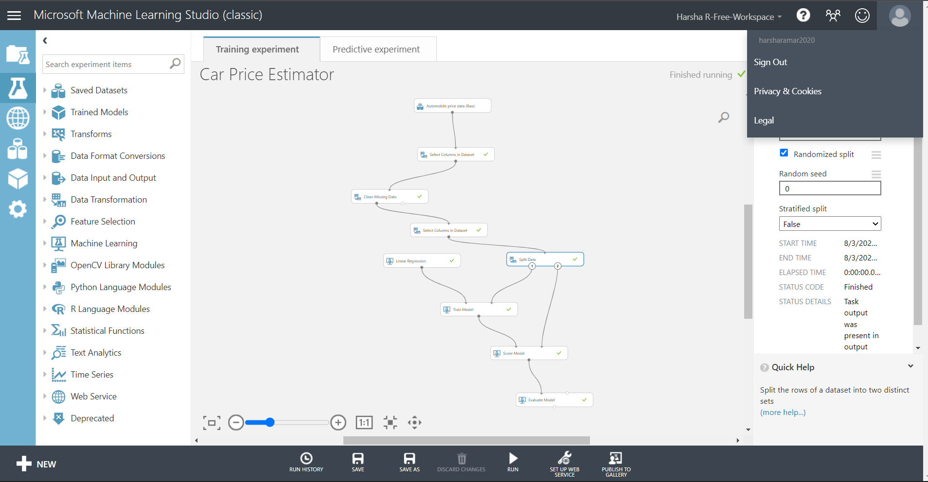 GitHub - Harsha-R-2020/Automobile-Car-Price-Prediction-using-AzureML ...