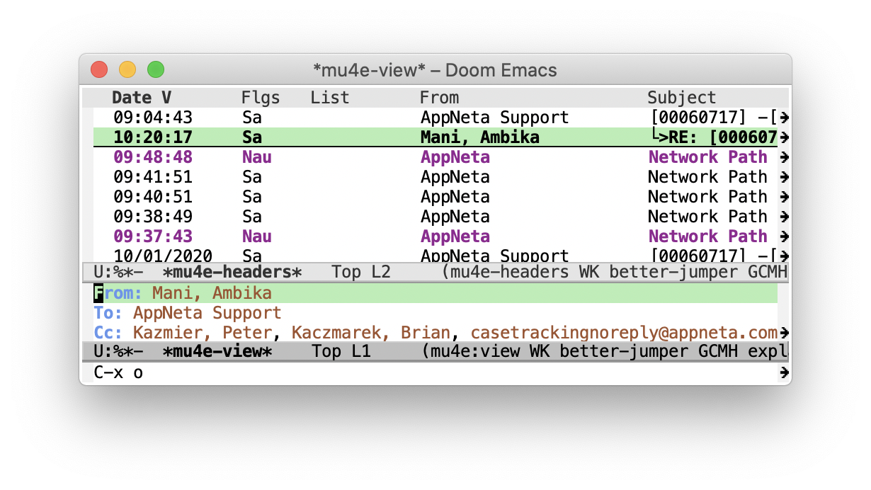 mu4e-header-highlight-face not applied when viewing messages · Issue #4048 · doomemacs/doomemacs ...