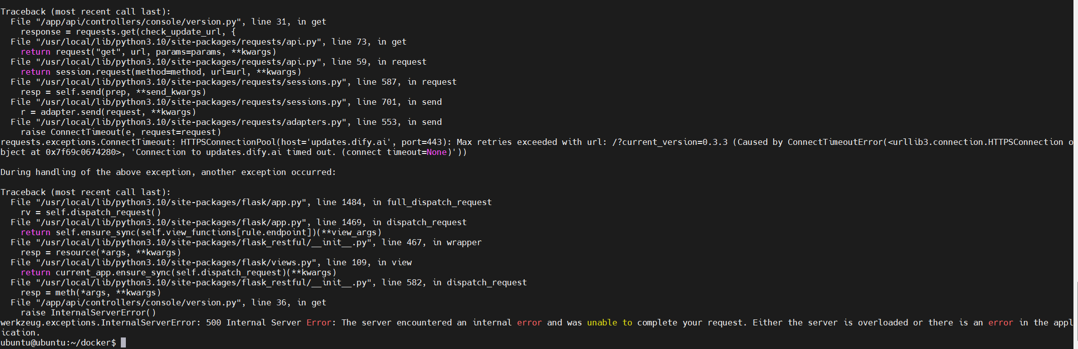 想问下服务器推荐配置是多少，虚拟机布上去一直转不进去，应该是负载太大 · Issue #493 · langgenius/dify · GitHub