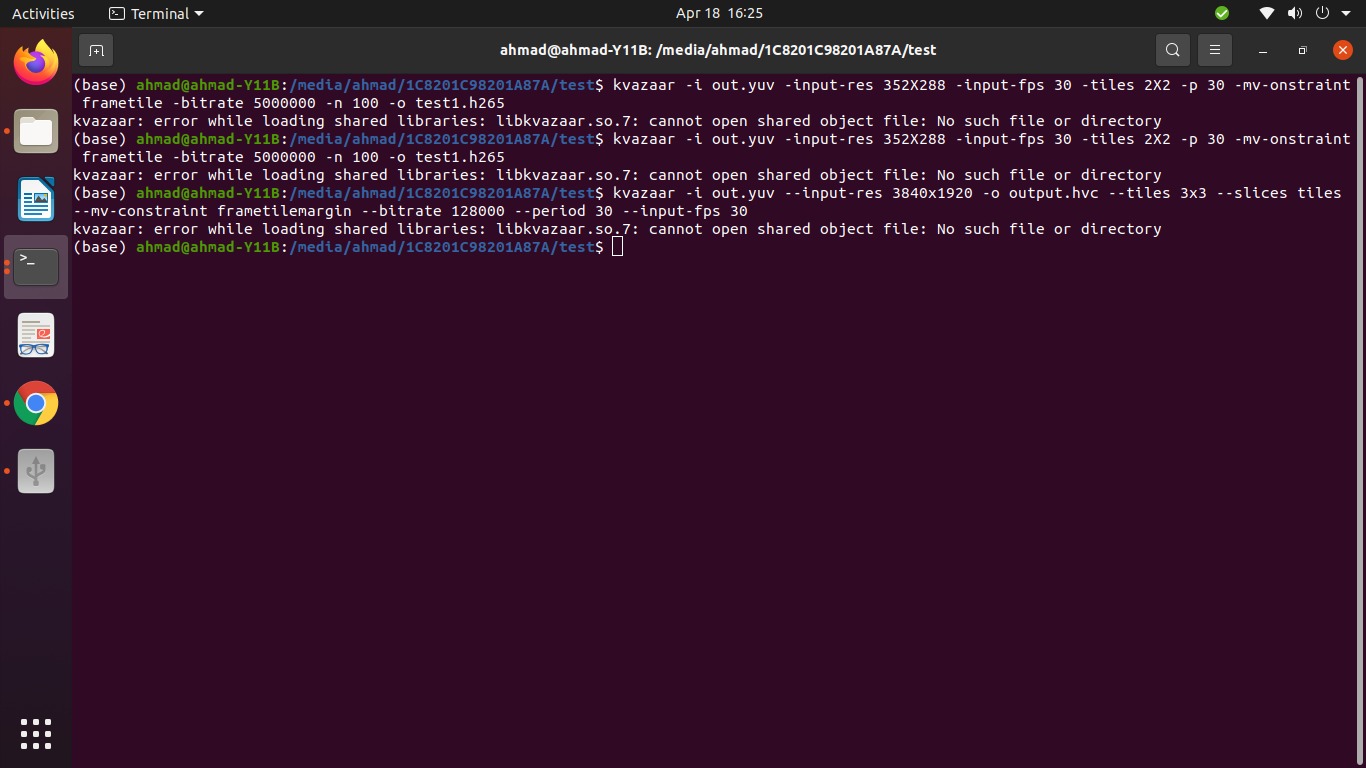 libkvazaar.so.7 error · Issue #2177 · gpac/gpac · GitHub