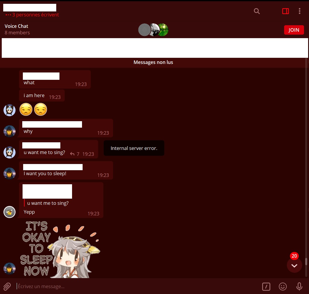 Can't Join A Group Voice Chat · Issue #9925 · telegramdesktop/tdesktop · GitHub