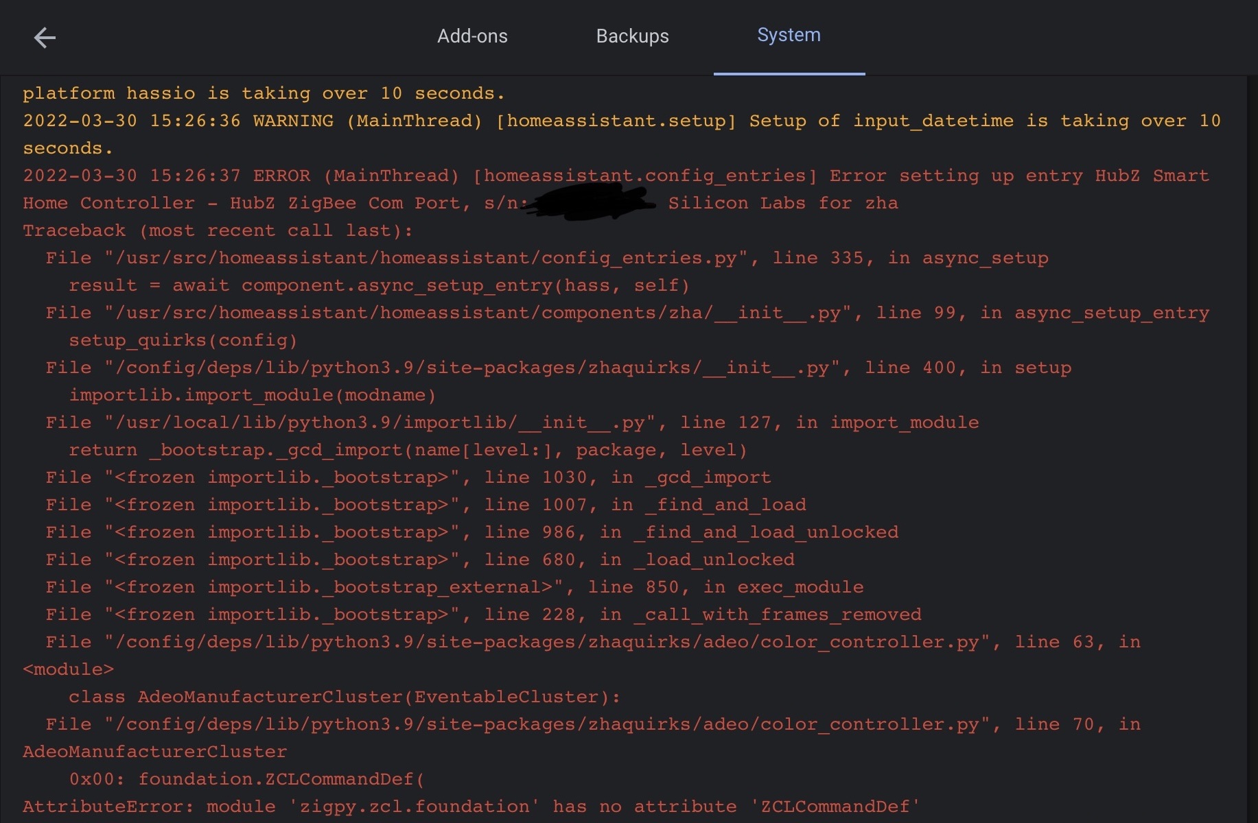 [BUG] 0.0.68 broke zha · Issue #1449 · zigpy/zha-device-handlers · GitHub
