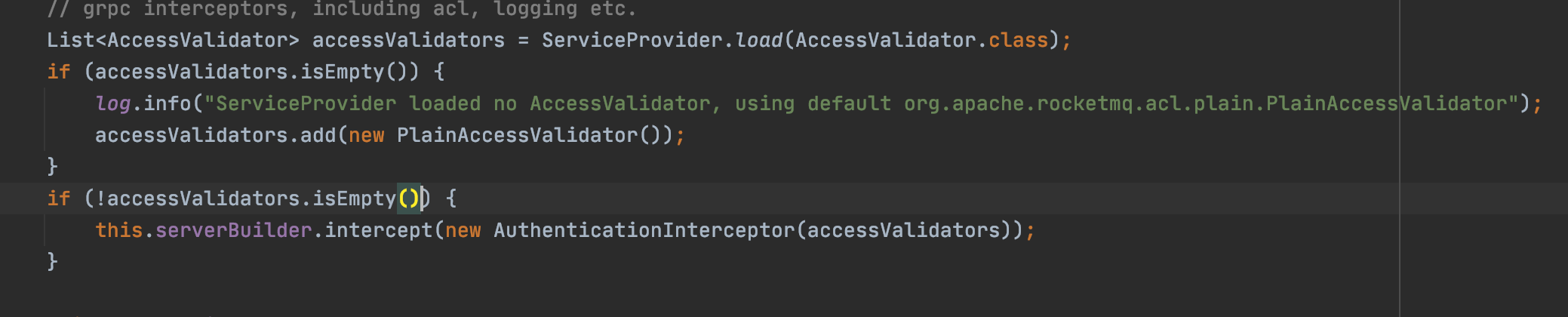 Fixed two redundant judgments · Issue #6287 · apache/rocketmq · GitHub