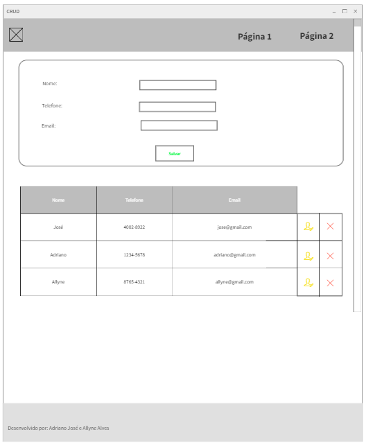 GitHub - adrianojosez/CRUD: 🗃 CRUD (Create, Read, Update, Delete) é um acrônimo para as maneiras ...