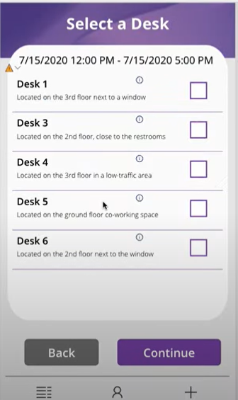 Desk Reservation - Code did not work - No data · Issue #43 · aprildunnam/PowerApps · GitHub