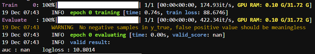 General 與Sequential是否能用'AUC', 'LogLoss', 'MAE', 'RMSE'評估指標 · Issue #1589 · RUCAIBox/RecBole · GitHub