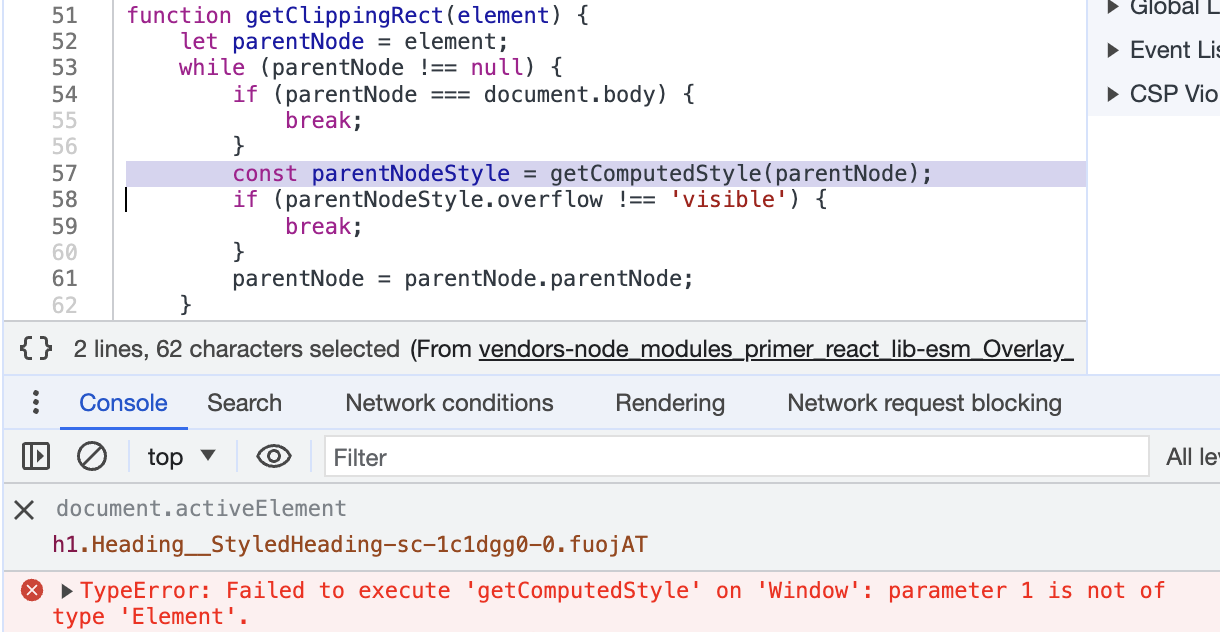 Github Page Crashes When Triggering Code Menu Context · Issue 294 · Enixcoda Gitako · Github