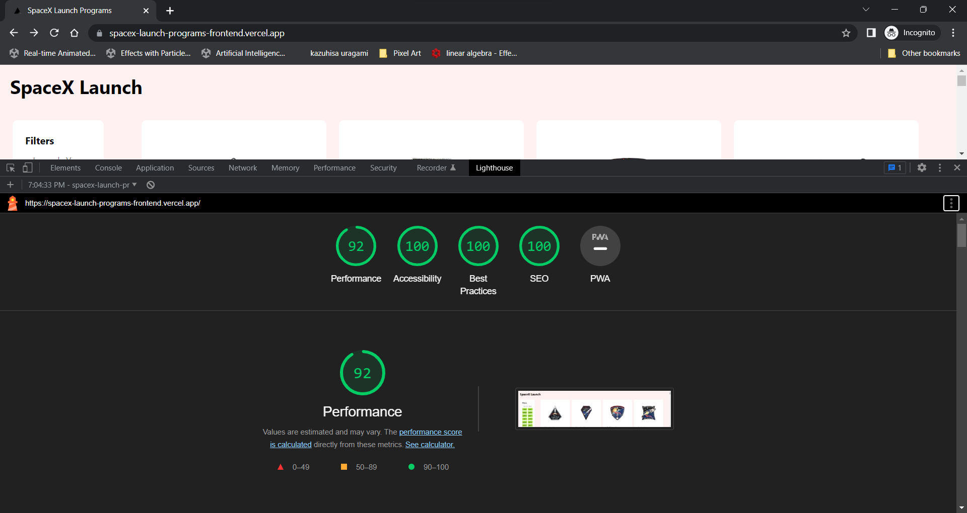 GitHub - Th0masCat/spacex-launch-programs-frontend