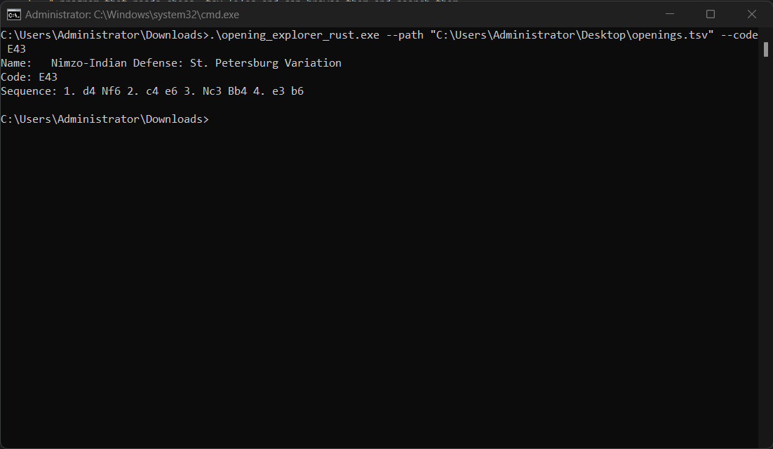 GitHub - circonfl3x/Opening-Explorer: A program that reads chess .tsv ...