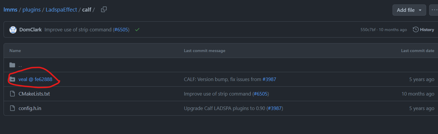 Update LADSPA submodules · Issue #6765 · LMMS/lmms · GitHub