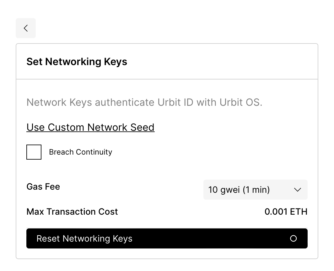 "Network Keys" vs "Networking Keys" · Issue #789 · urbit/bridge · GitHub