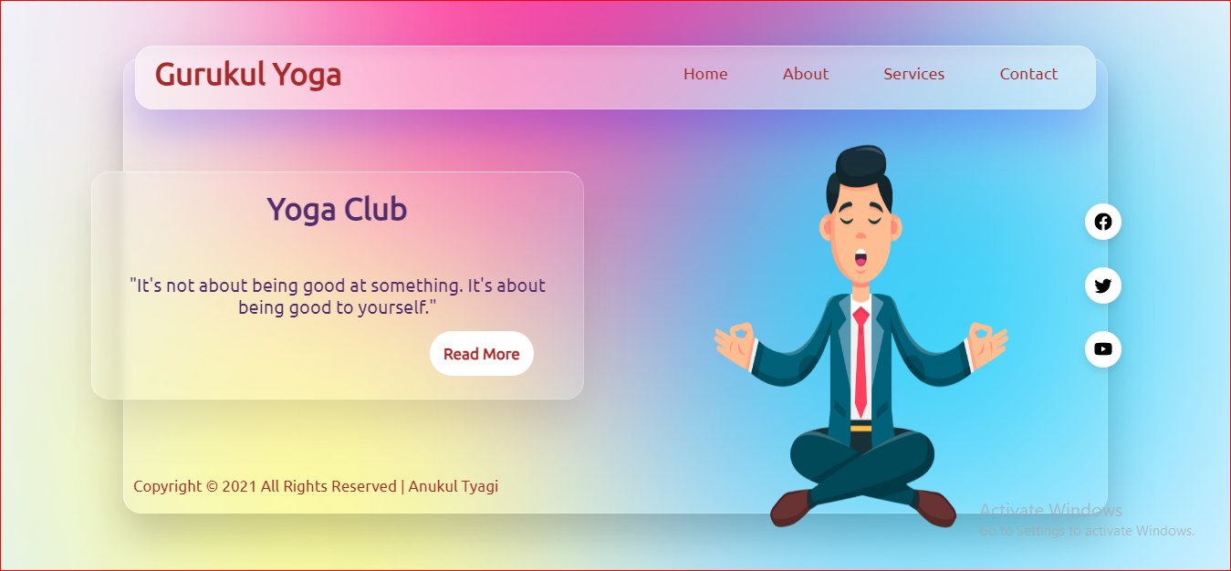 GitHub - anukultyagi/Yoga-landing-page