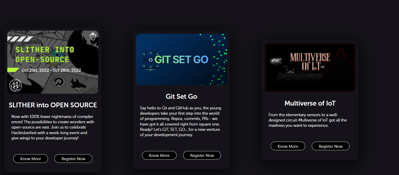 Show even over and disable button for events that are over. · Issue #63 · srm-kzilla/srmkzilla ...