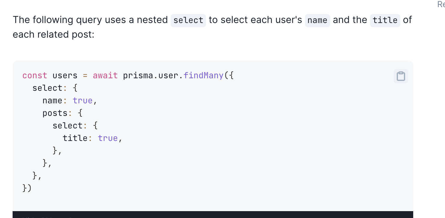 Nested Select not working · Issue #19347 · prisma/prisma · GitHub