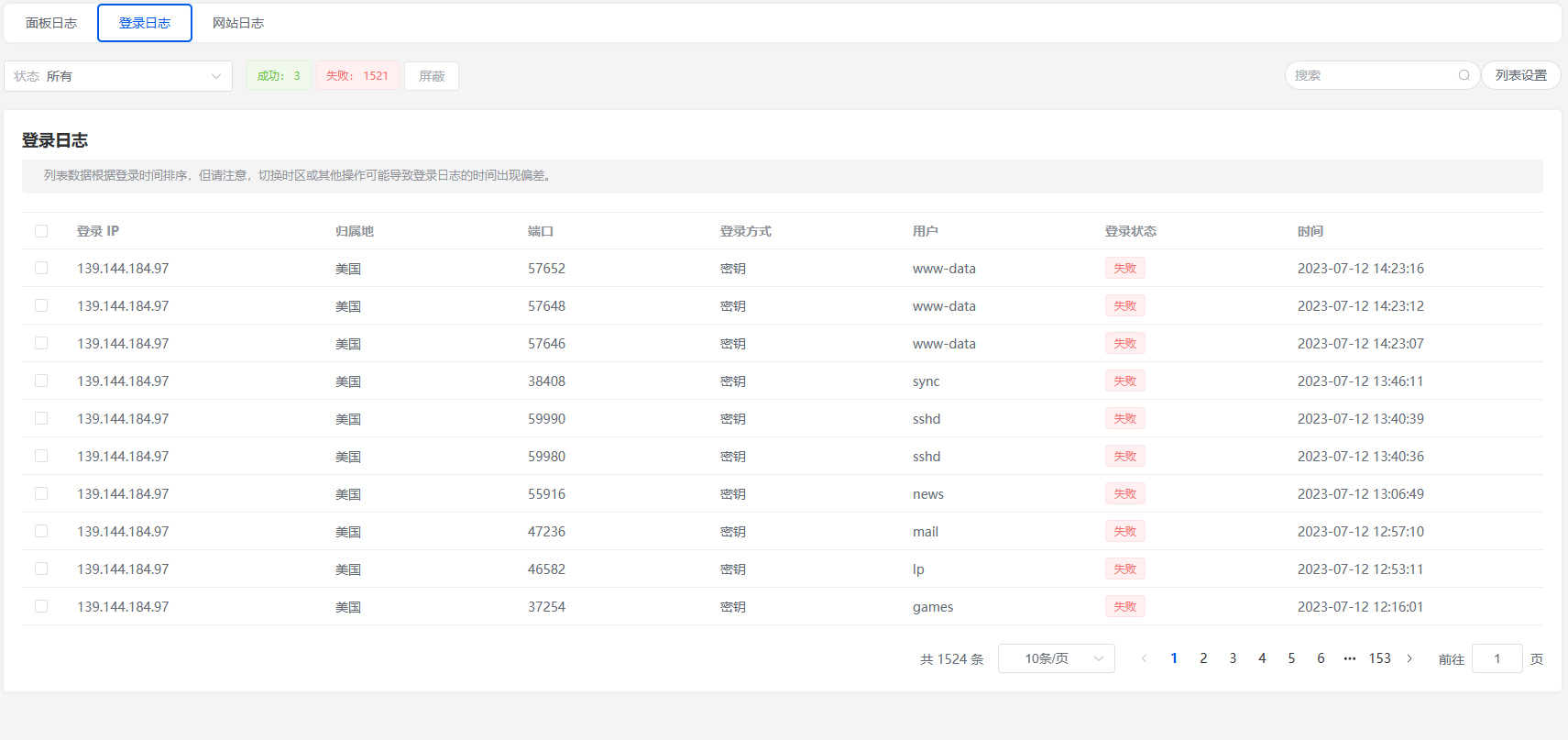 [FEATURE]建议商店支持 fail2ban · Issue #1643 · 1Panel-dev/1Panel · GitHub