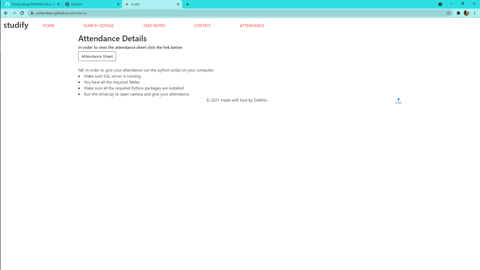 GitHub - soham4abc/dawgs