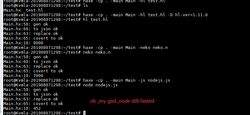 performance is very slowly when use Regular Expressions ? · Issue #8693 · HaxeFoundation/haxe ...