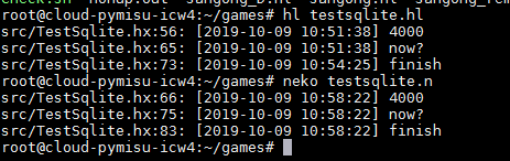 sqlite performance is very slowly in Hashlink target!!!!!! · Issue #310 · HaxeFoundation ...