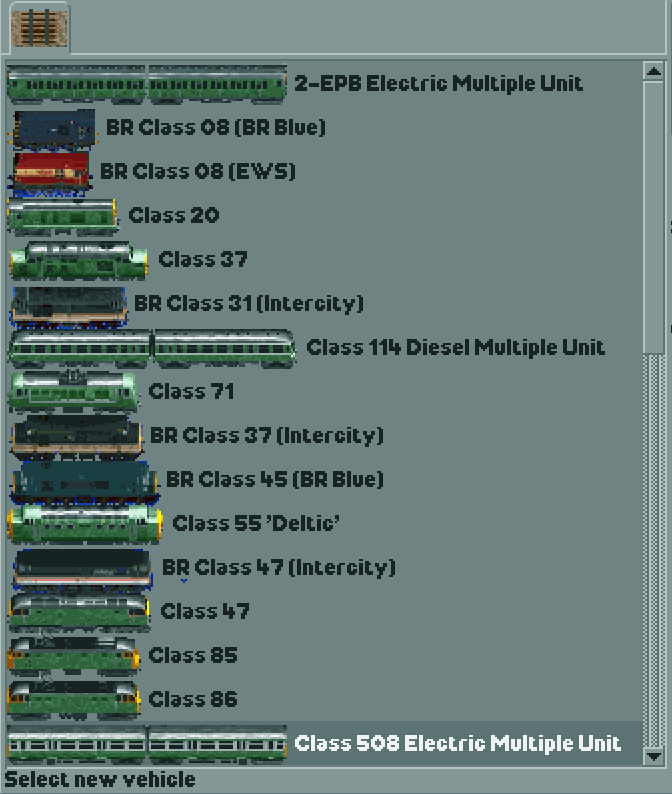 vehicle list not in order when playing savegames or scenario · Issue ...