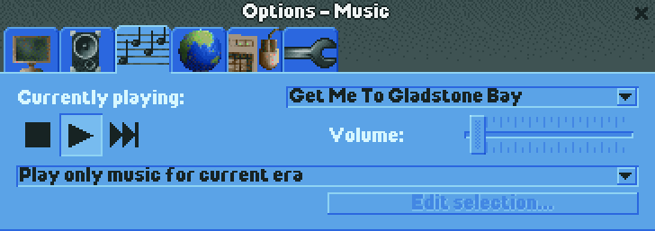 Allow changing music volume from title-screen options · Issue #1625 ...