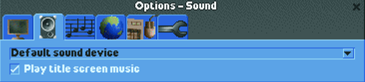 Allow changing music volume from title-screen options · Issue #1625 ...