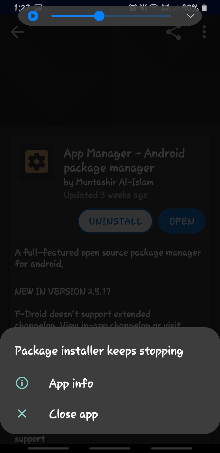 Unable to uninstall app manager from device · Issue #159 · MuntashirAkon/AppManager · GitHub