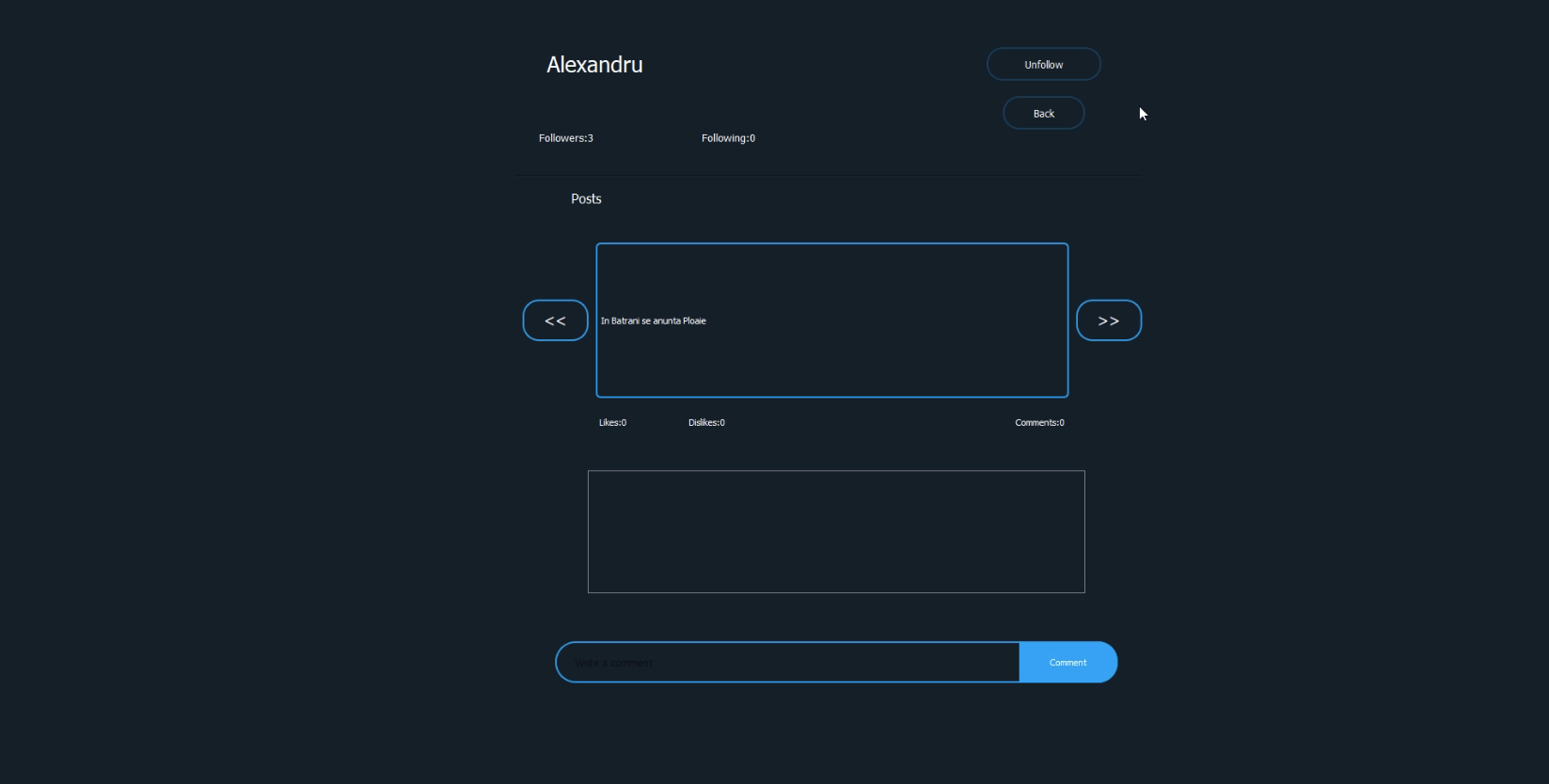 GitHub - botezatuemil/Twitter
