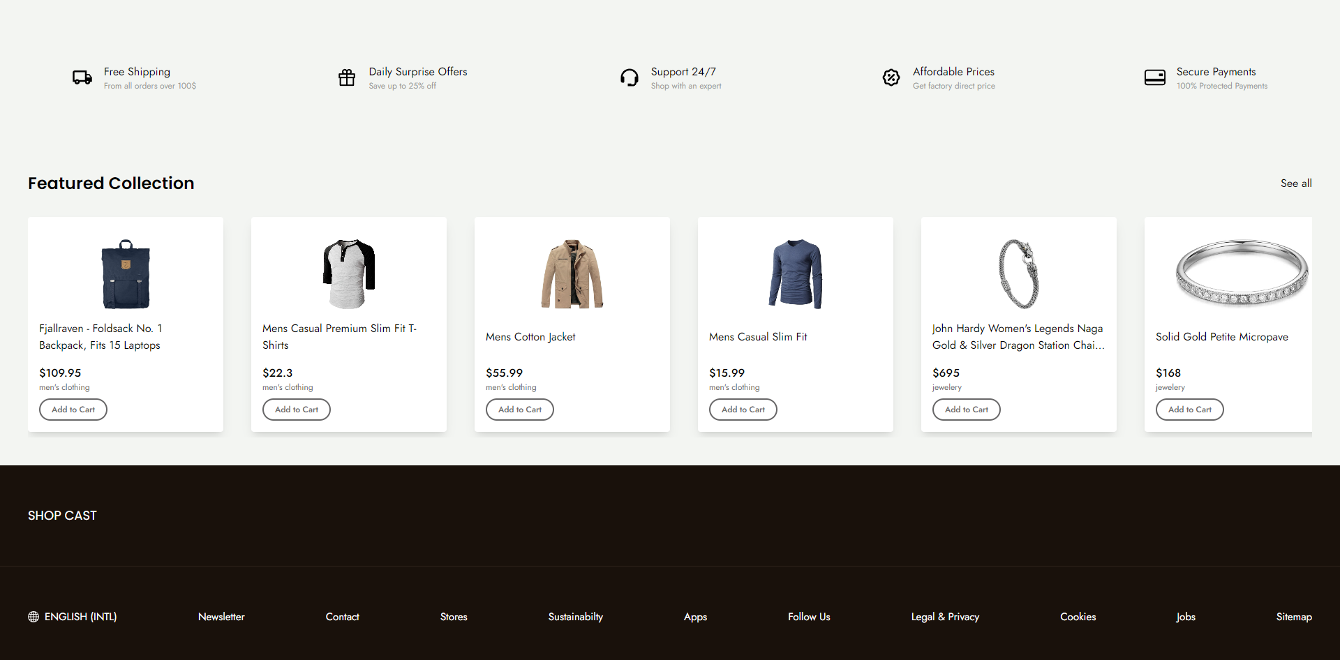 GitHub - botezatuemil/ecommerce: ecommerce frontend consuming fakestoreapi
