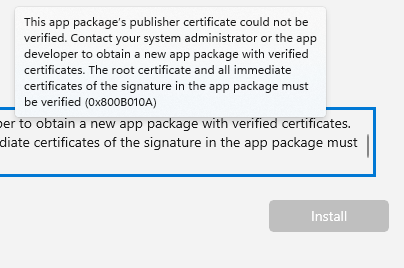 Msix won't install properly · Issue #142 · MicaForEveryone ...