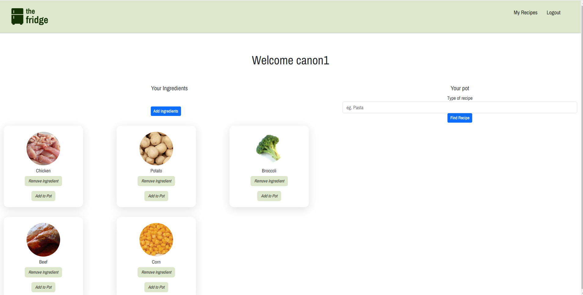 GitHub - CanonWiseman/Capstone-1-The-Fridge: Springboard capstone 1 project