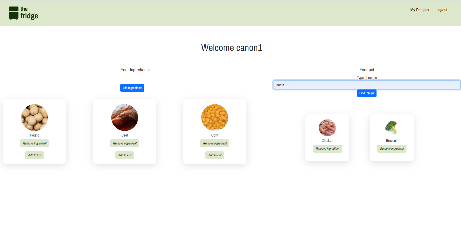 GitHub - CanonWiseman/Capstone-1-The-Fridge: Springboard capstone 1 project