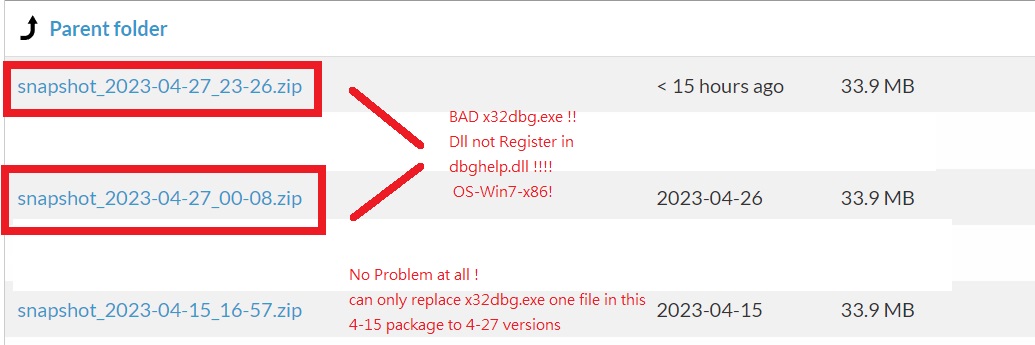 Bug in x86 Win7, Dll not register dbghelp.dll · Issue #3076 · x64dbg/x64dbg · GitHub