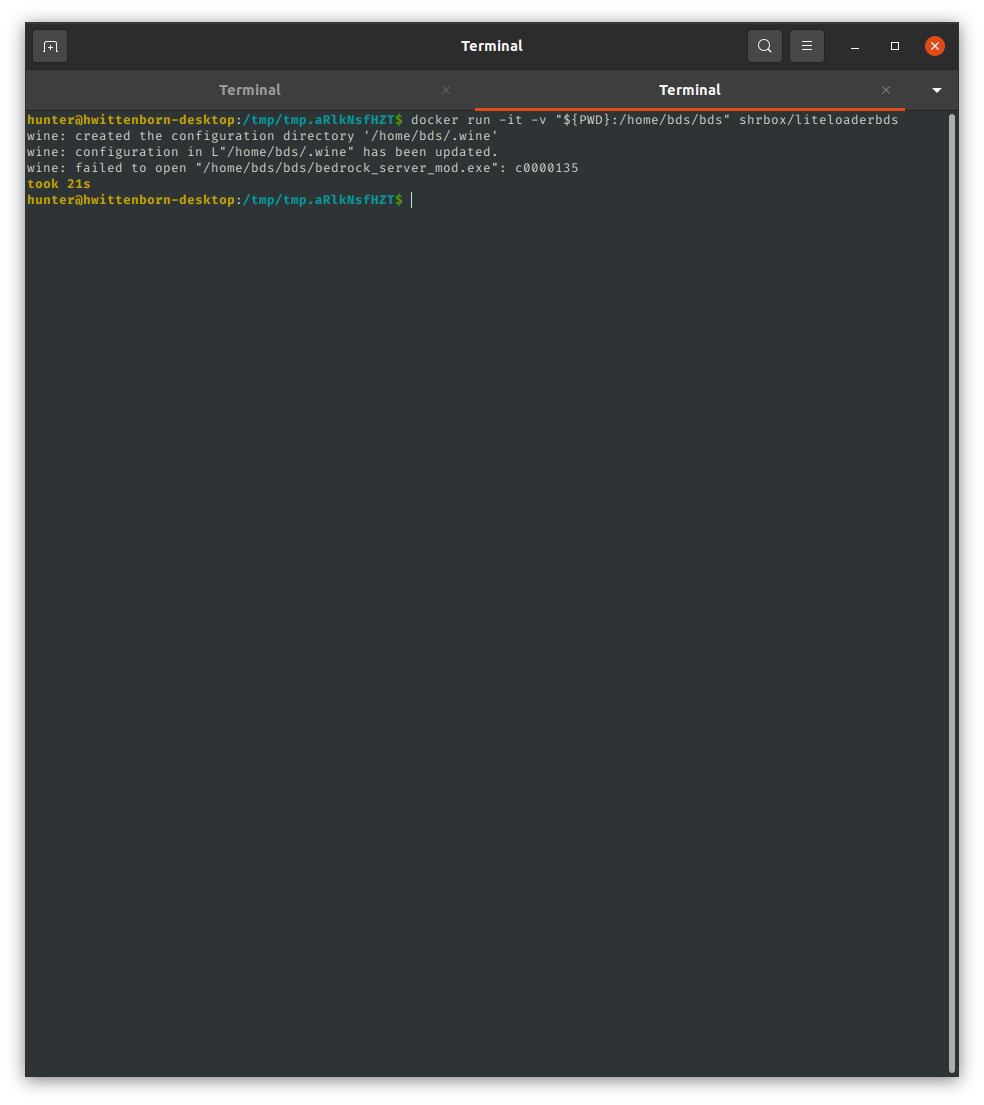 Unable to use volume mounts in Docker container to save data · Issue #475 · LiteLDev/LeviLamina ...