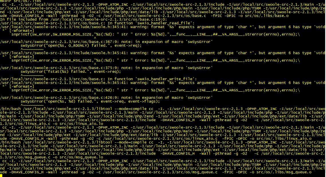 使用docker编译安装swoole为什么会出现各种问题？ · Issue #1586 · swoole/swoole-src · GitHub