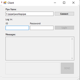 GitHub - J-works-dev/CommunicationClient: Communication program for Client by C#. #Pipes #UserLogin