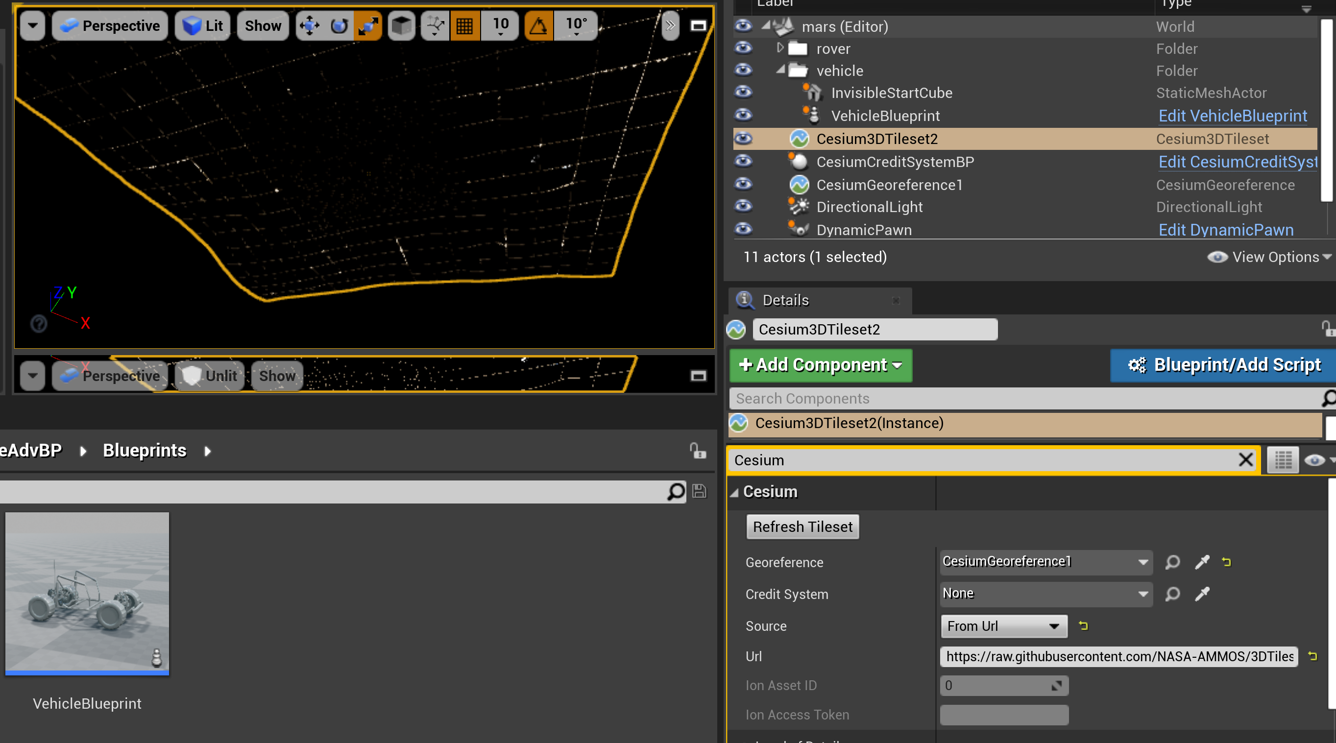 GitHub - 3a1b2c3/CesiumUnrealMars