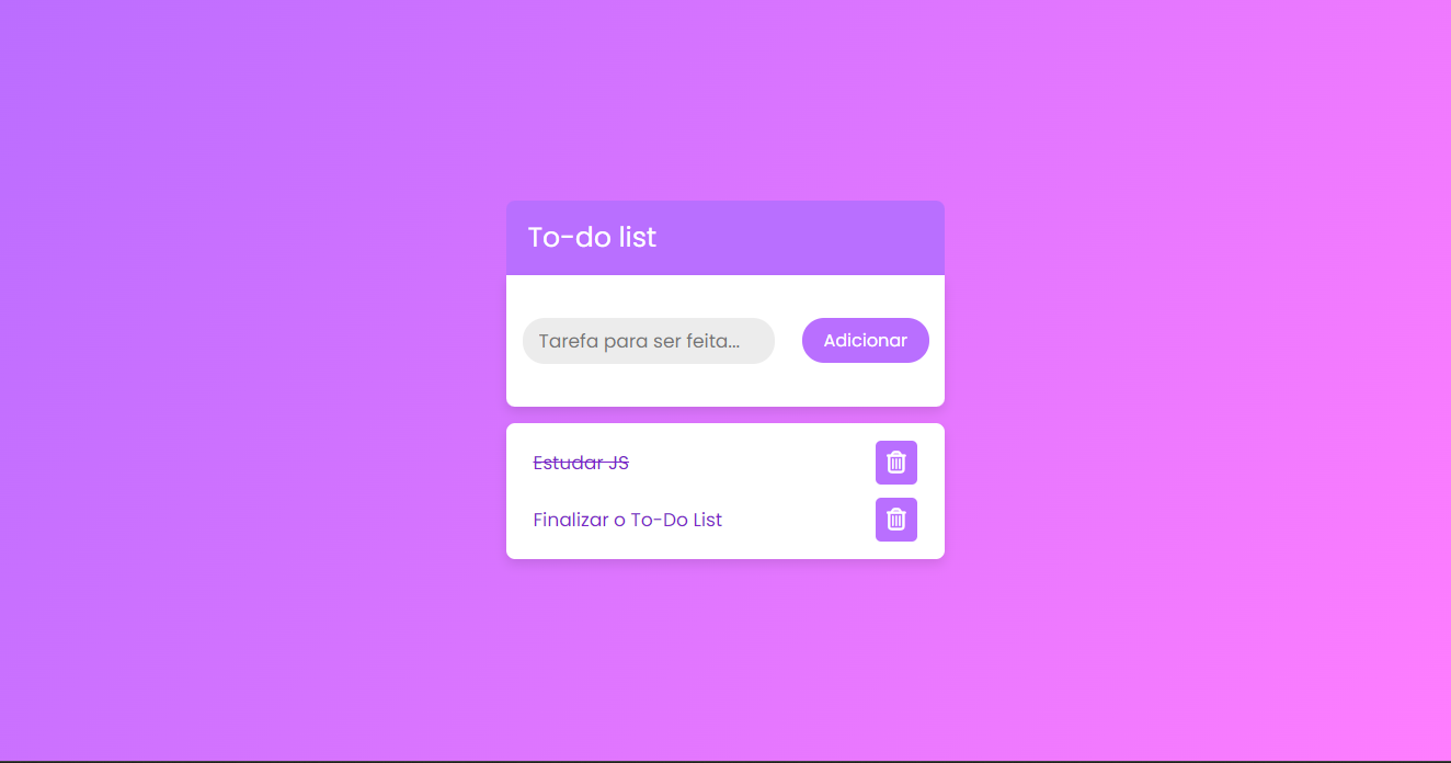 GitHub - winnie-s3/To-Do-list: Uma lista de tarefas simples | HTML/CSS/JS