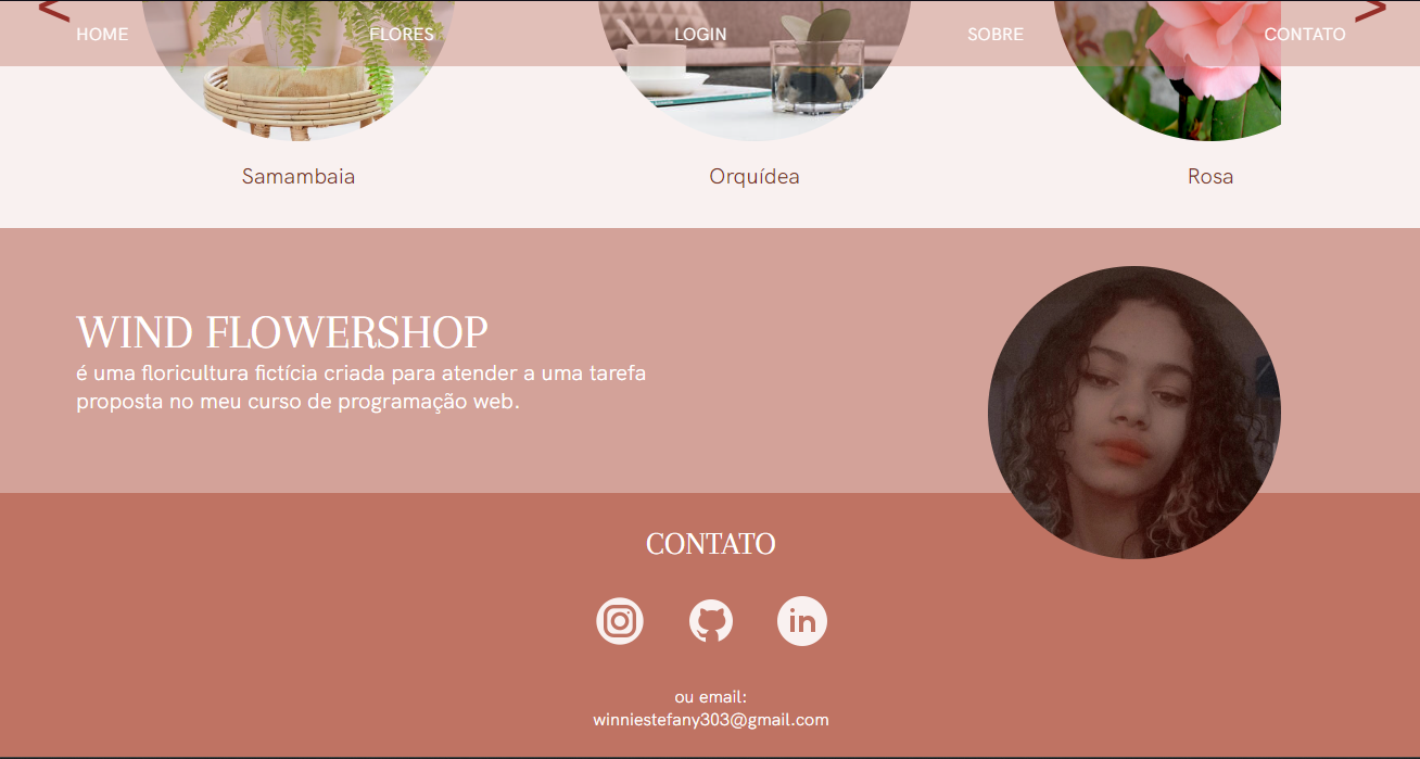 Github Winnie S3 Wind Flowershop Website De Uma Floricultura
