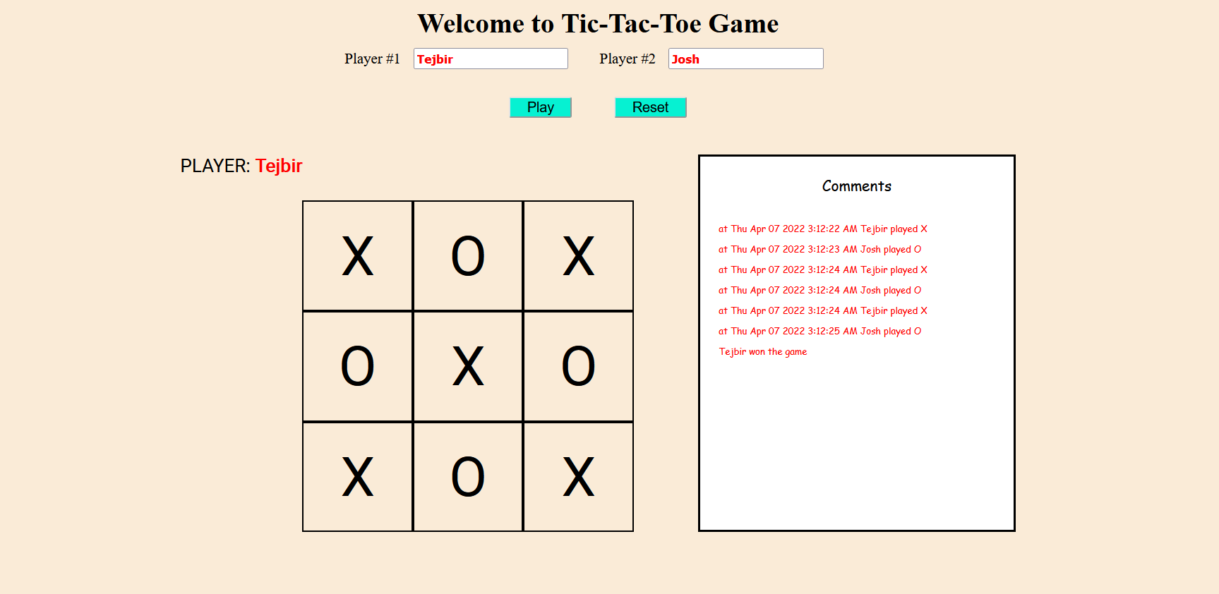 GitHub - dark3agle/Tick-tack-toe: A simple and easy Tick-Tac-Toe game made using HTML/CSS and ...
