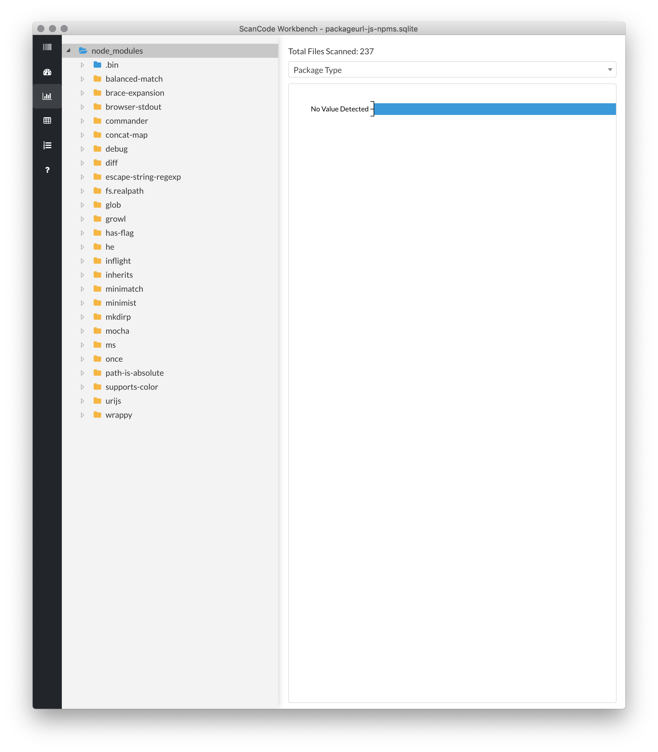 Fix package entries on BarChart · Issue #344 · aboutcode-org/scancode-workbench · GitHub