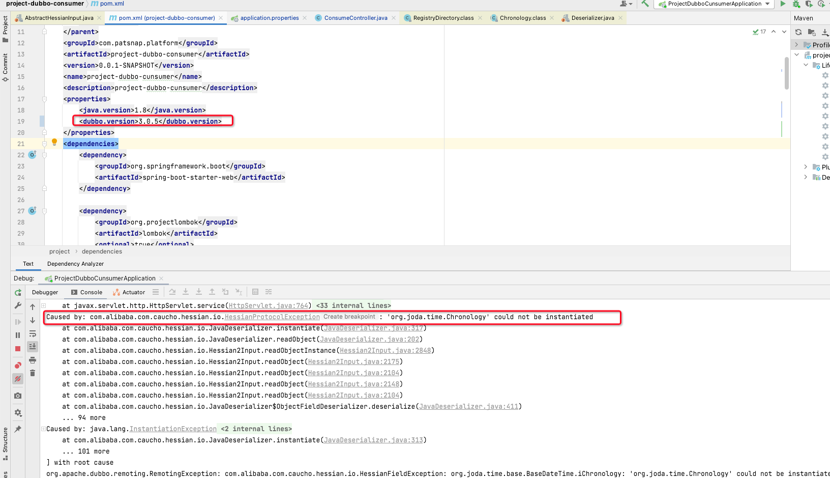 使用hessian2无法反序列化jodatime · Issue #9676 · apache/dubbo · GitHub